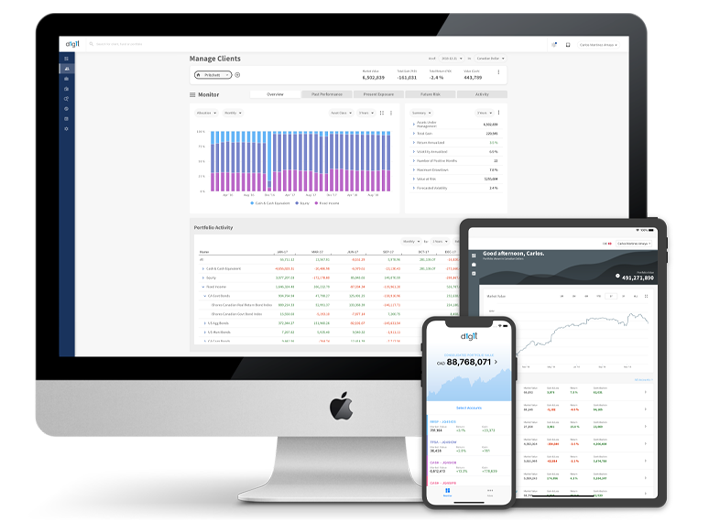 d1g1t Enterprise Wealth Management Platform | Advisor Services